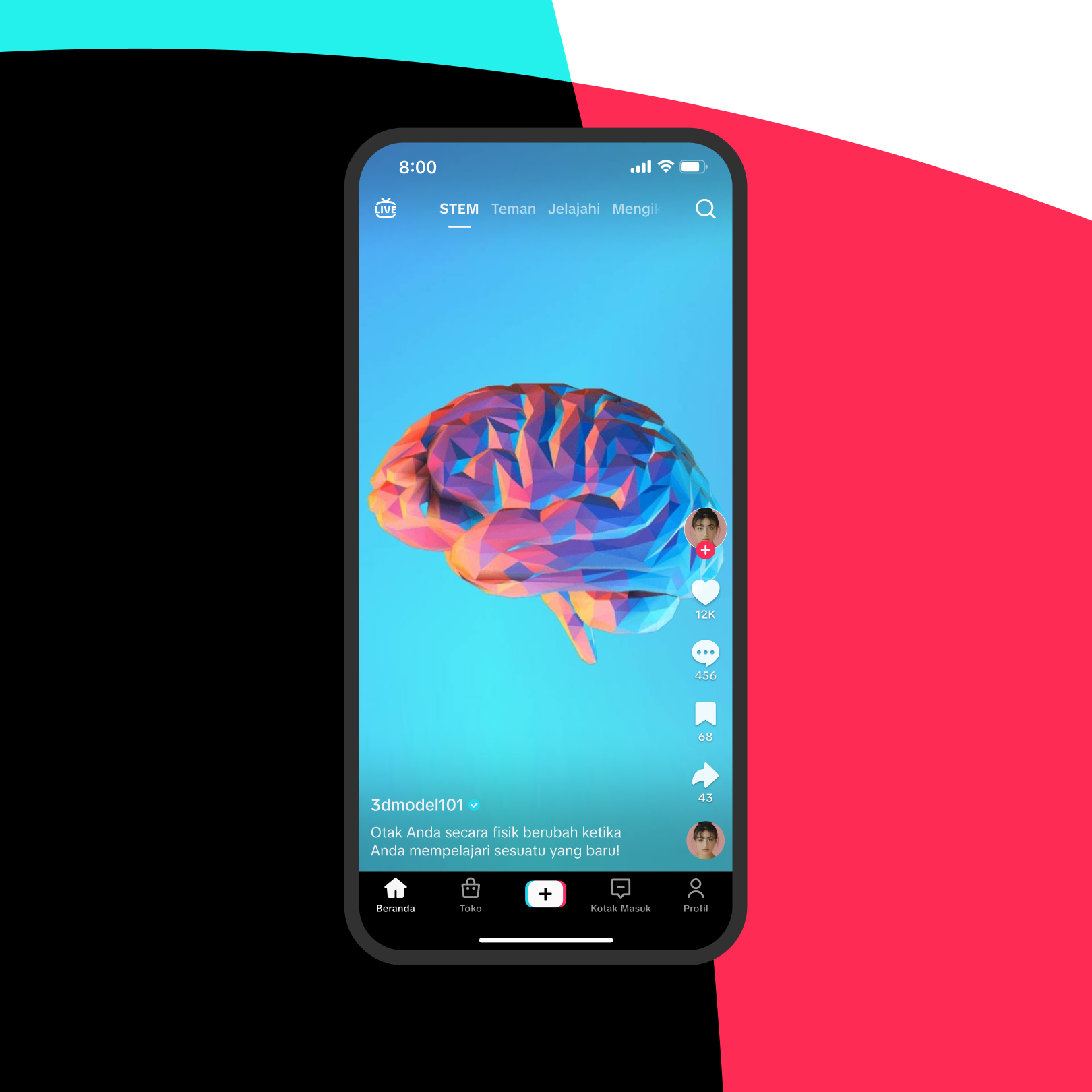 TikTok Perkenalkan Feed STEM di Indonesia, Permudah Akses ke Konten Sains dan Teknologi yang ...